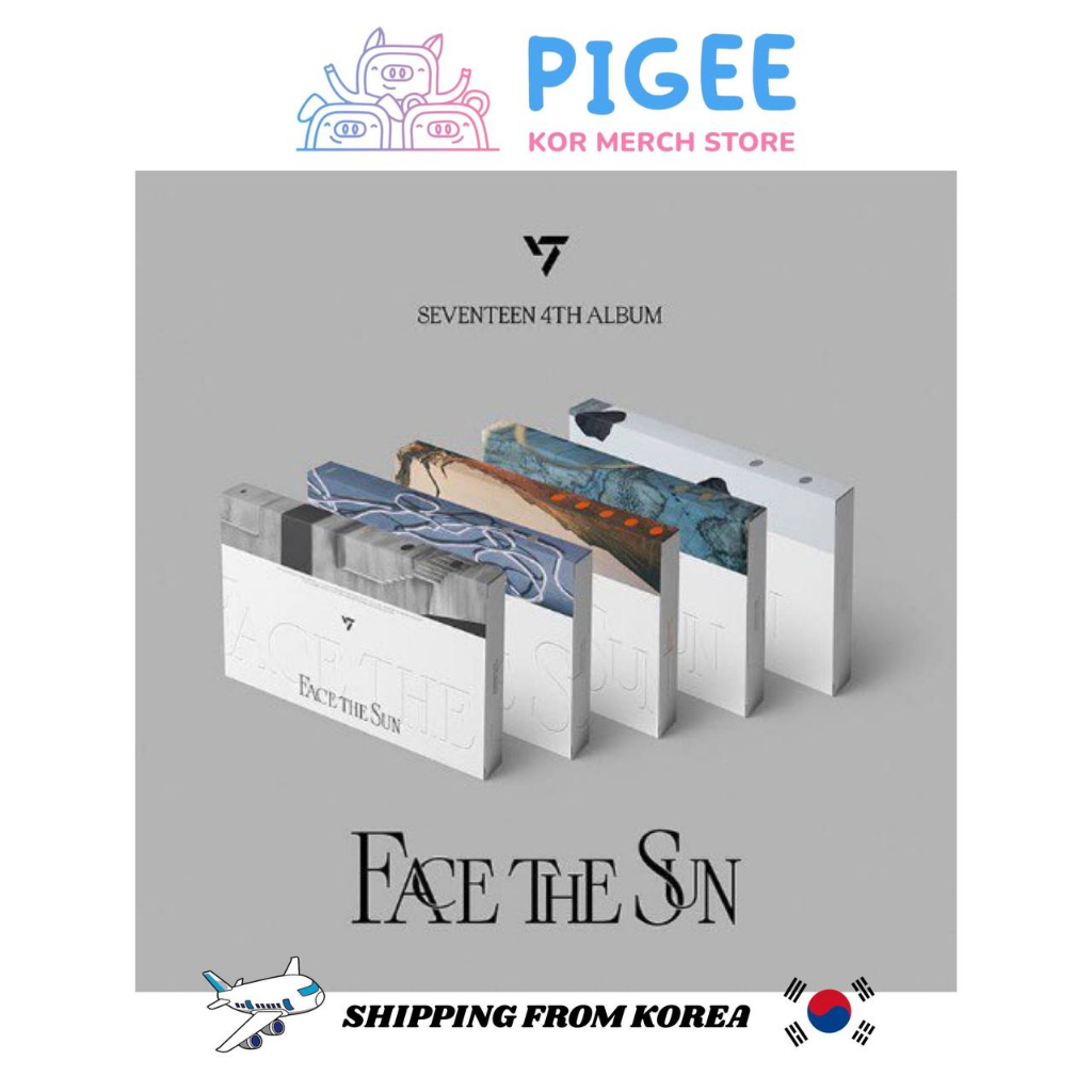 SEVENTEEN - 4TH ALBUM [FACE THE SUN] | Shopee Brasil