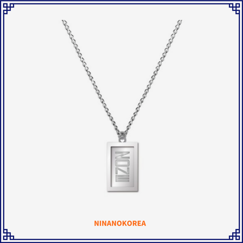 TWICE JIHYO LOGO NECKLACE - ZONE | Shopee Brasil