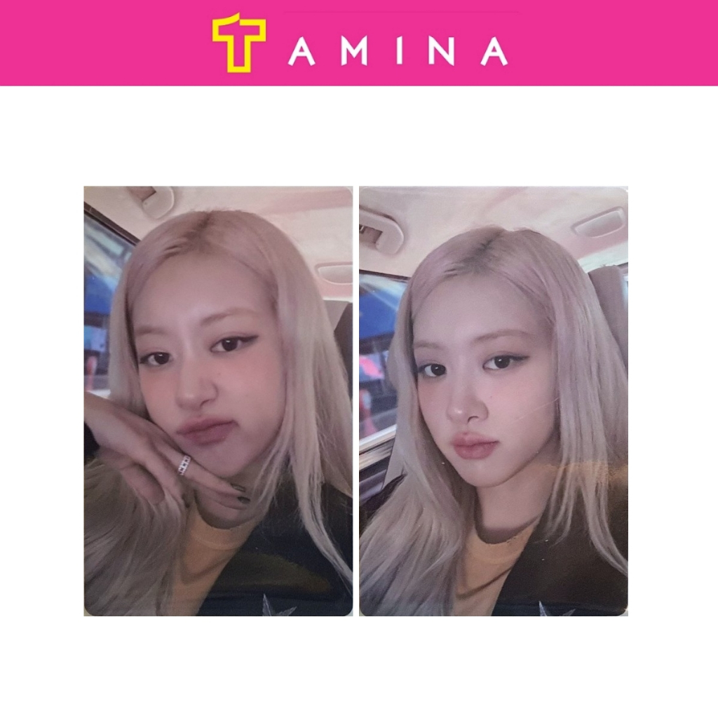 Blackpink Rose Rosie The Hyundai Pop-up Photocard Set | Shopee Brasil