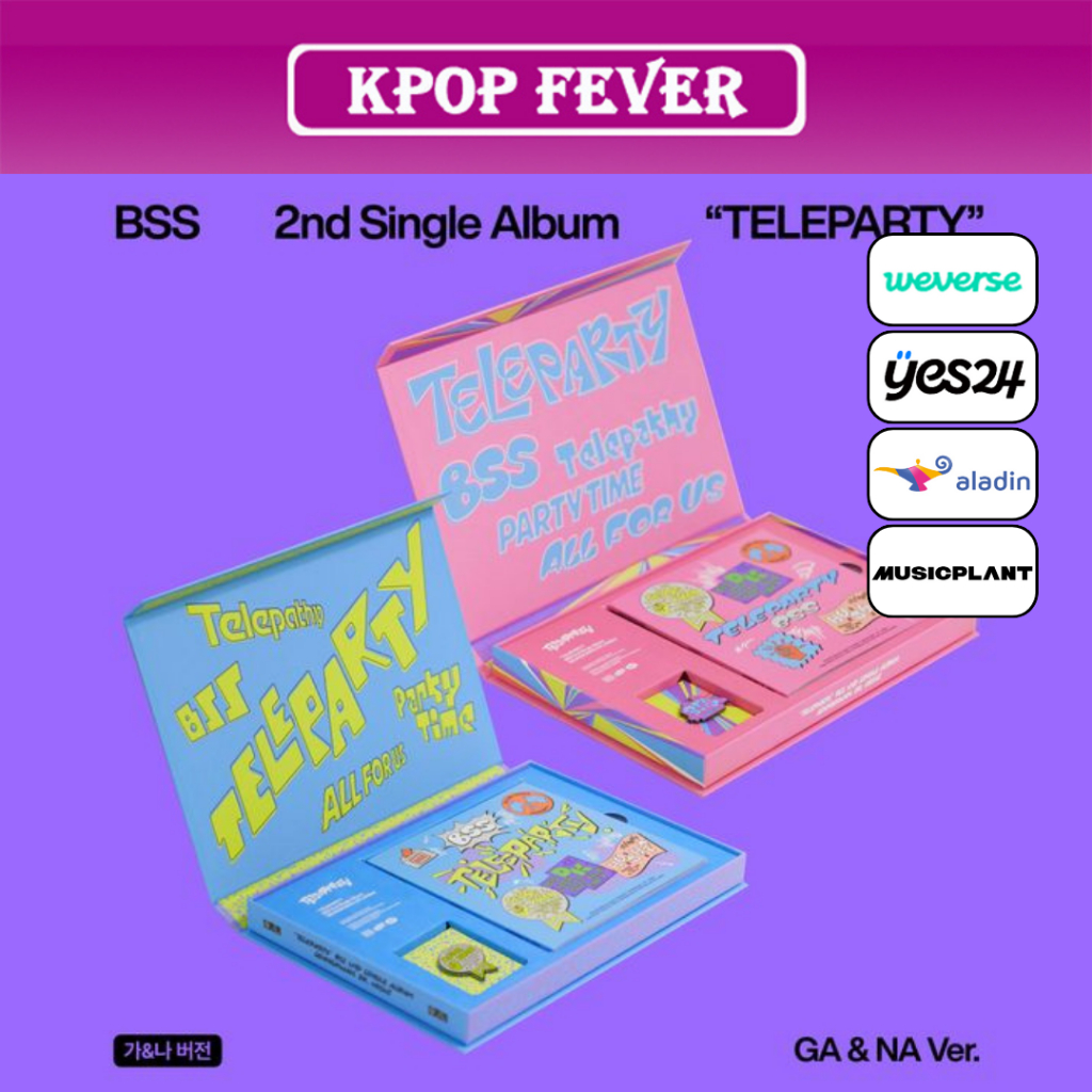 BSS - [ TELEPARTY ] SINGLE ALBUM / PHOTOBOOK ver. (GA / NA VER.) + POB | Shopee Brasil