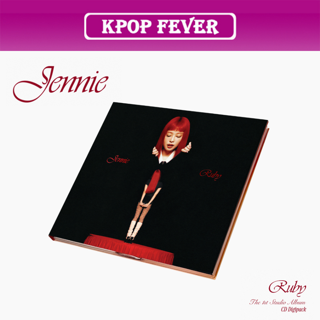 BLACKPINK JENNIE - [ RUBY ] 1ST STUDIO ALBUM / DIGIPACK ver. | Shopee ...
