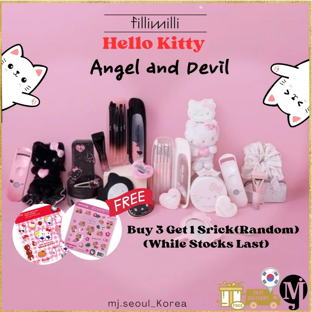 fillimilli Hello Kitty Angel and Devil Collection 20types | Shopee Brasil