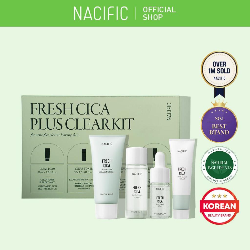 [NACIFIC] Fresh Cica Plus Clear Travel Kit (4 Produtos) , Cuidados Com ...