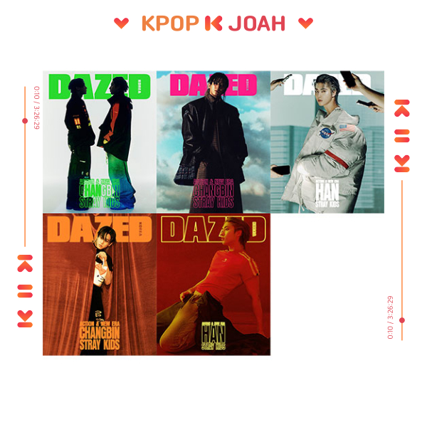 DAZED KOREA 2025.02 - COVER: SKZ CHANGBIN / HAN (3rd Feb.2025) | Shopee ...