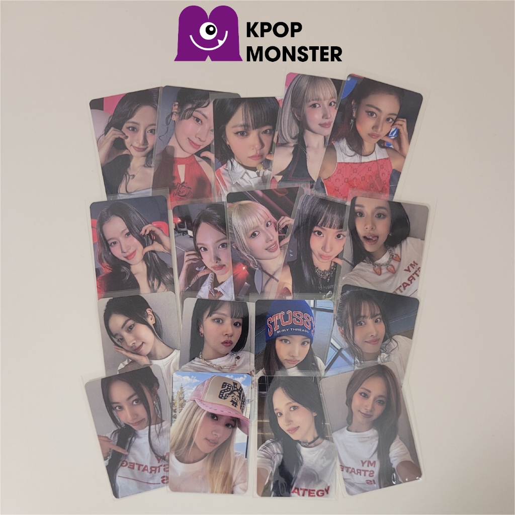 (PC Riscado) [TWICE] 14o Mini Álbum'strategy/BDM Lucky Draw Cartão ...