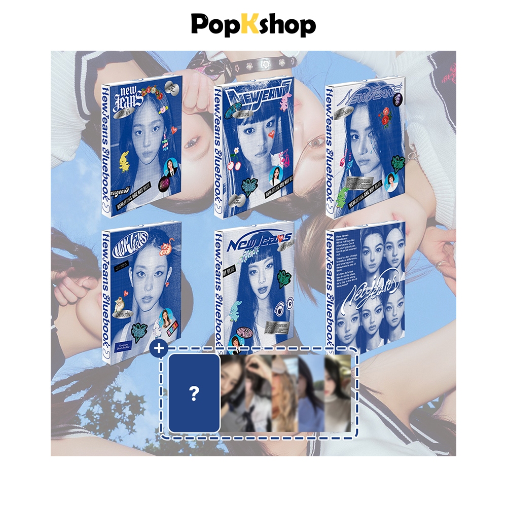 [Presente] NewJeans The 1st EP Álbum 'New Jeans' Bluebook ver. | Shopee Brasil