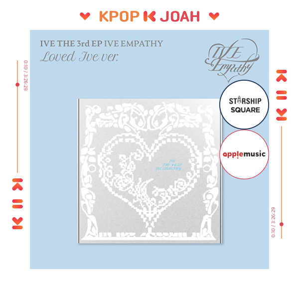 [POB] (LOVED IVE ver.) IVE [IVE EMPATHY] 3rd EP ALBUM (4th Feb.2025) | Shopee Brasil
