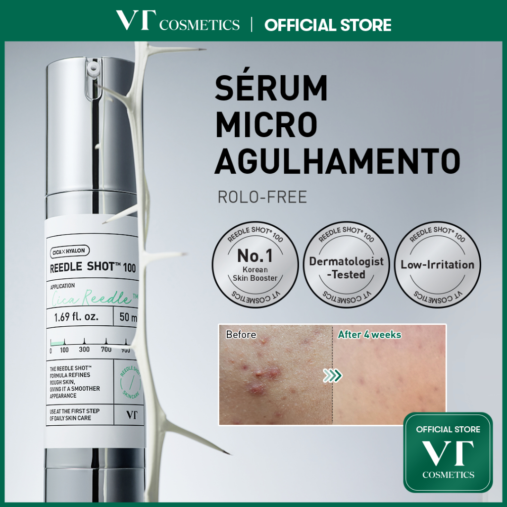 [VT] REEDLE SHOT 100 / 300 / 700 Microneedling skin booster serum, Spot ...