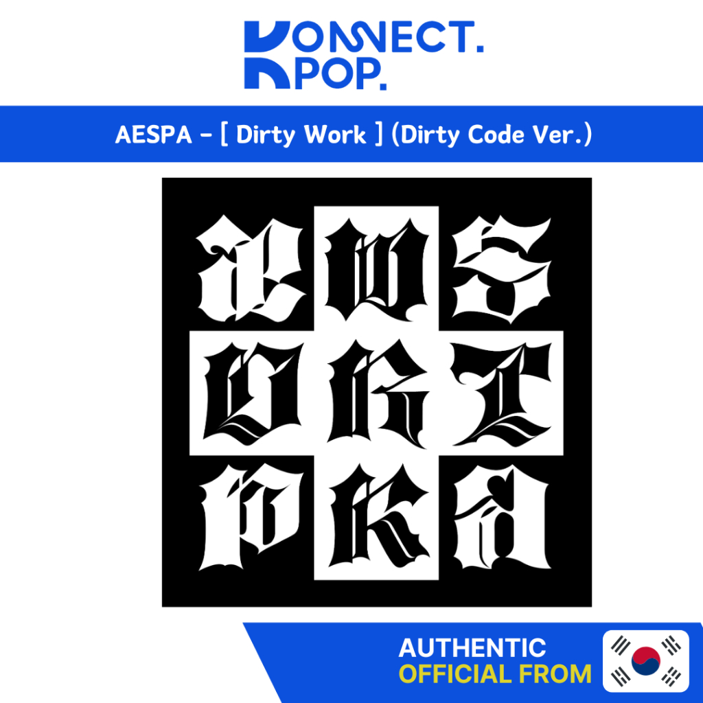 (Dirty Code Ver) AESPA - [ Dirty Work ] | Shopee Brasil