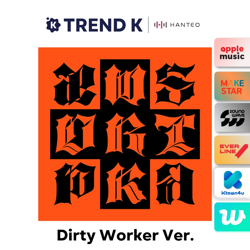 aespa - Single [Dirty Work] (Dirty Worker Ver.) | Shopee Brasil
