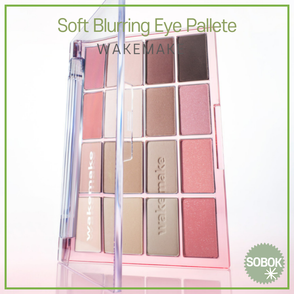 [WAKEMAKE] NEW Soft Blurring Eye Palette 25 Colors 14g | Shopee Brasil