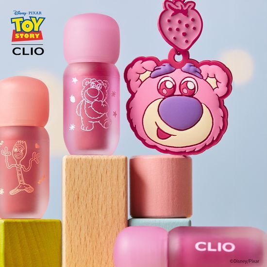 Toy Story Collab Clio Volumate Blur Tint Gloss 12 Cores Chaveiro ...