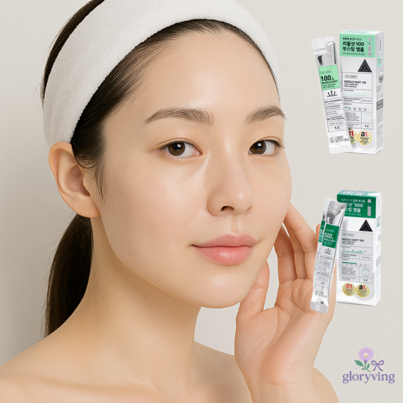 Ampola VT Reedle Shot 100/300/500 , Soro Intensificador Facial Micro Needle/Cica Skincare ...