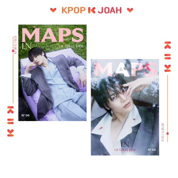 MAPS JAPAN No.05 - COVER : I.N of Stray Kids (16th Jun.2025) | Shopee ...