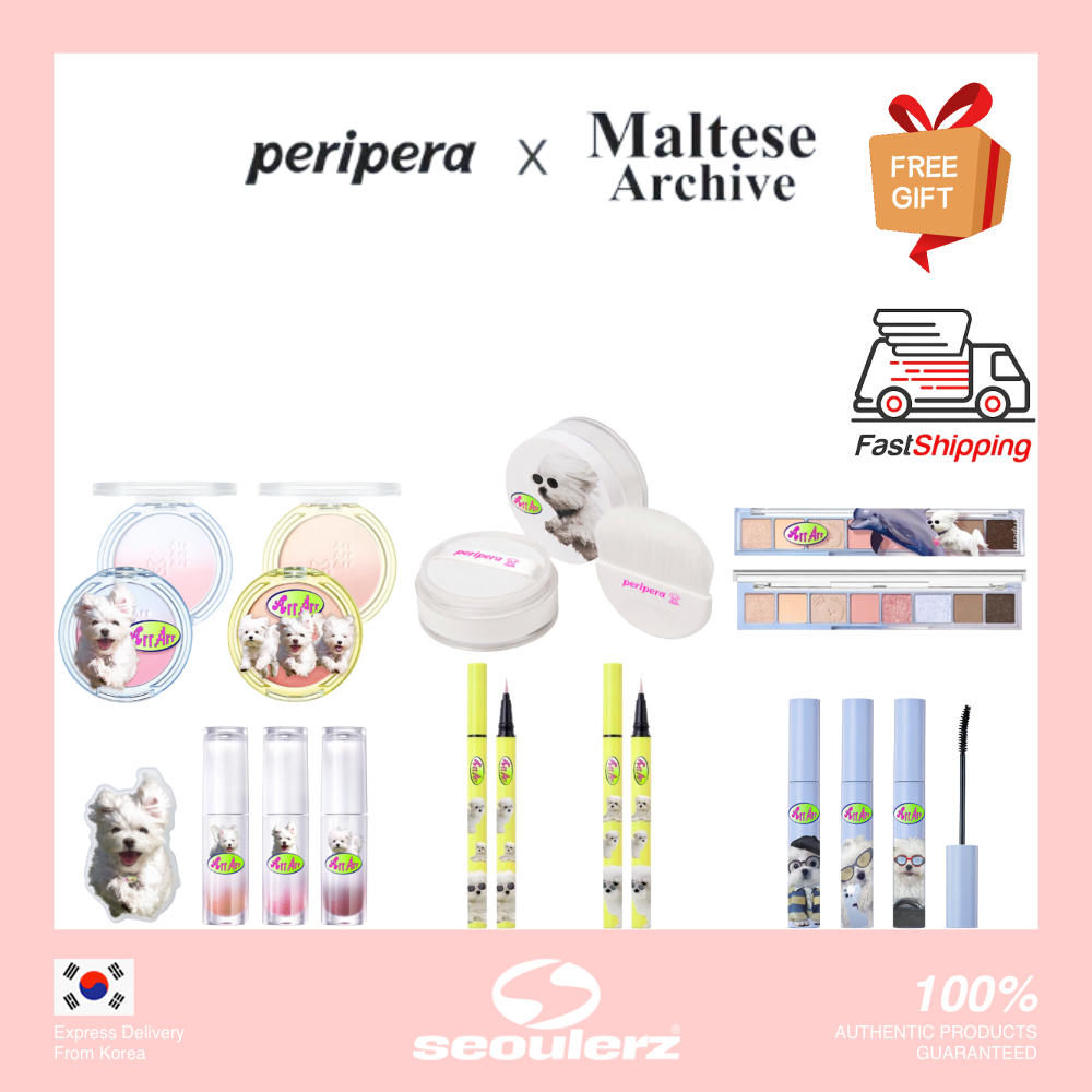 [Peripera X Maltese Edition Package All in One/Ink Mood Glowy Tint ...