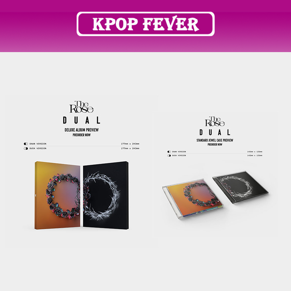 The Rose - DUAL (Deluxe Box Album Ver. / Jewel Case Album Ver ...