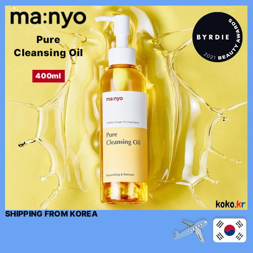 Manyo Factory pure cleansing oil (Sem Caixa) 300ml/400ml | Shopee Brasil