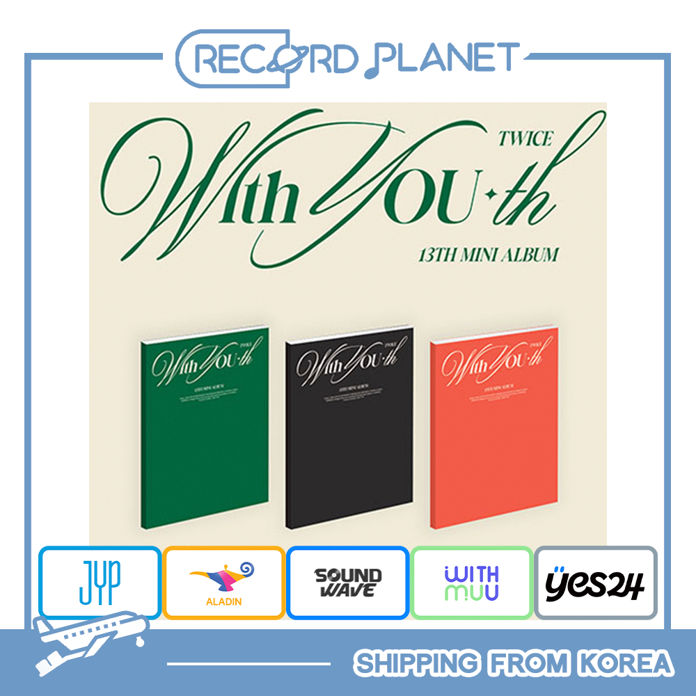 [POB] TWICE 13th Mini Album With YOU-th | Shopee Brasil
