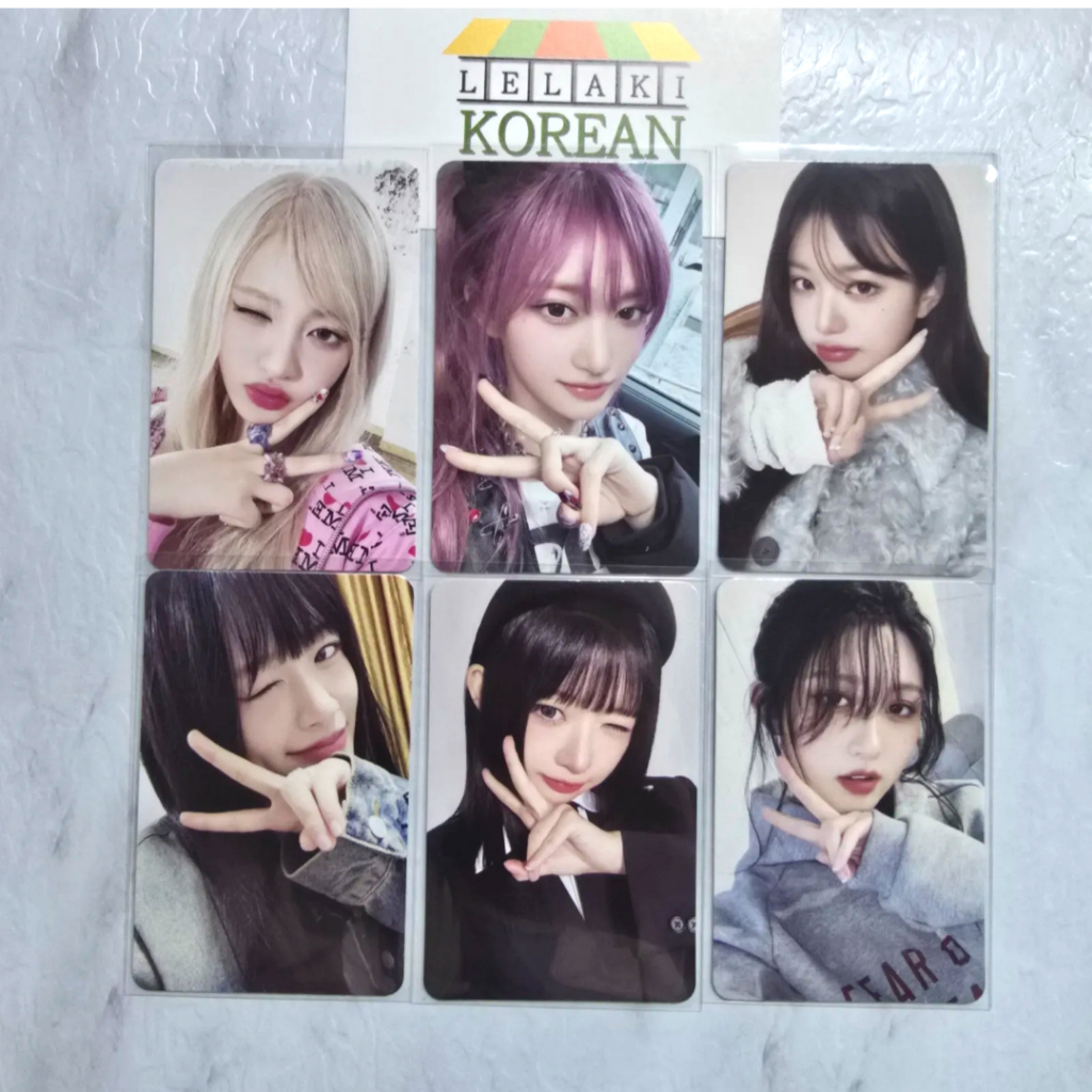 IVE -3rd EP Album [ IVE EMPATHY ] SSQ B Ver. POB Official Photocard | Shopee Brasil