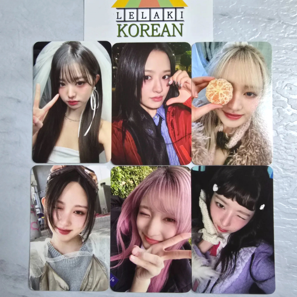 IVE -3rd EP Album [ IVE EMPATHY ] withmuu LUCKYDRAW Official Photocard | Shopee Brasil