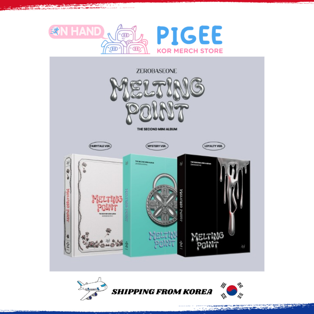 ZEROBASEONE (ZB1) - [ MELTING POINT ] 2nd Mini Album | Shopee Brasil