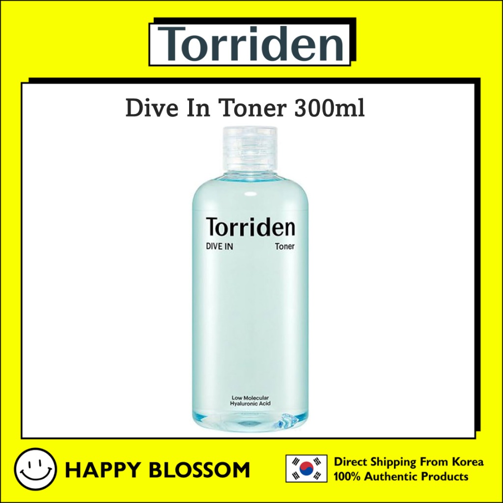 Toner Torriden Dive-In 300ml I Essência Facial Nutritiva Profunda Para ...