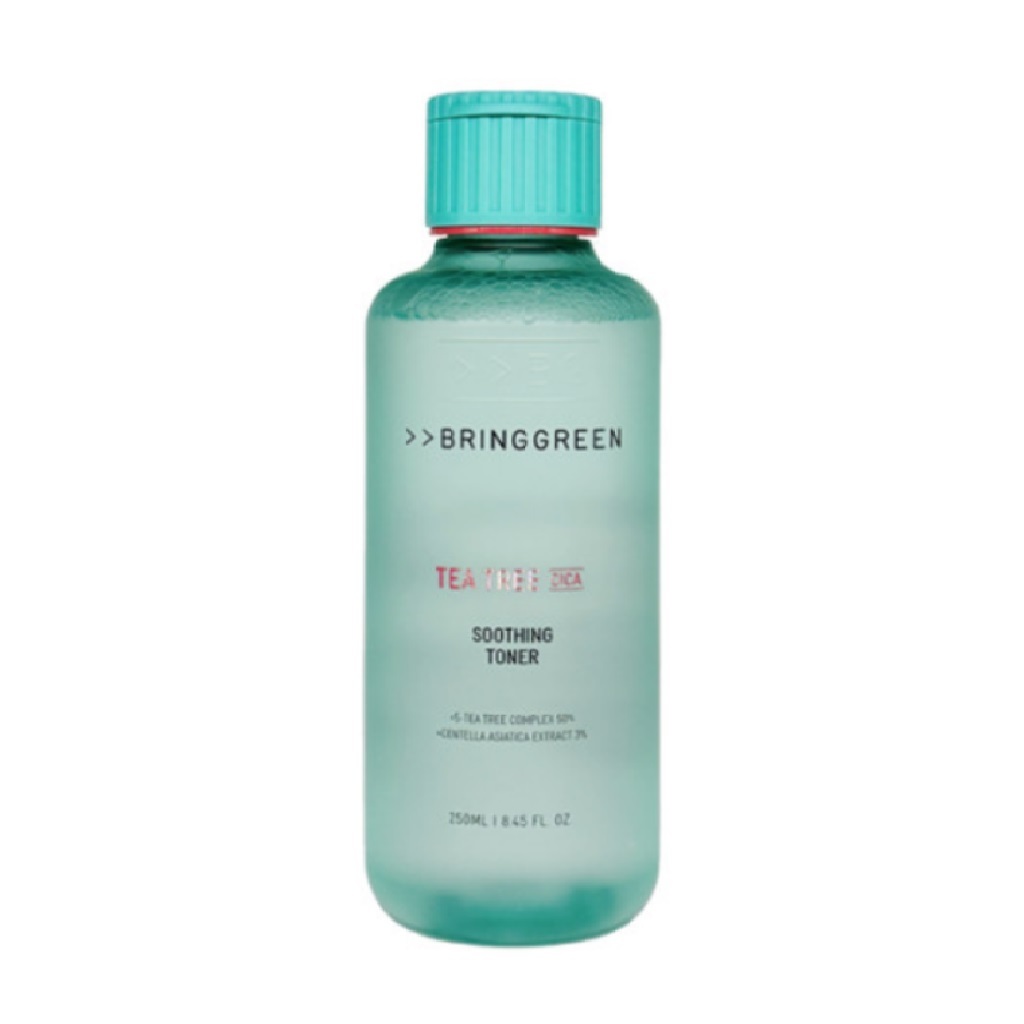 bring green tea tree cica soothing toner 250ml | Shopee Brasil