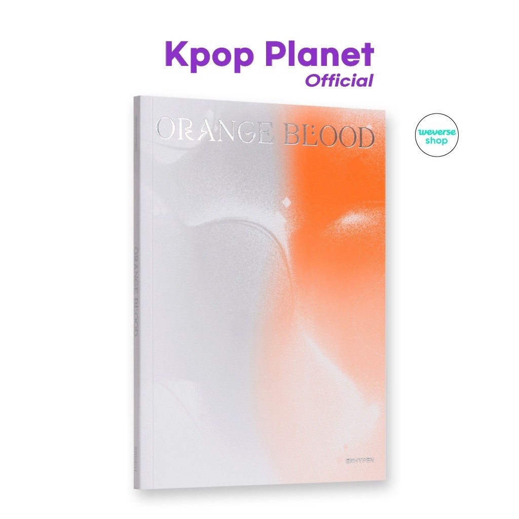 [ENGENE ver.] ENHYPEN - 5th Mini Album [ ORANGE BLOOD ] | Shopee Brasil