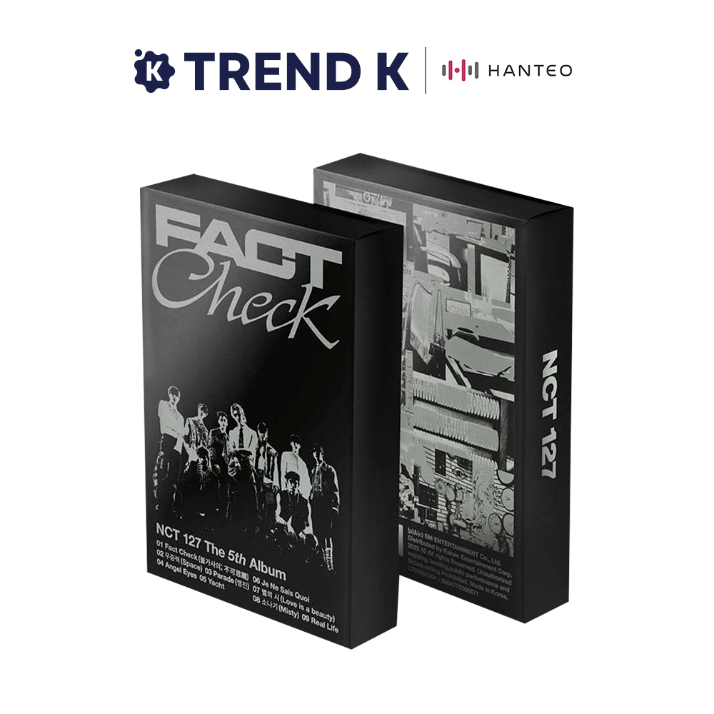NCT 127 - 5th Album [Fact Check] (QR Ver. / Smart Album) | Shopee Brasil