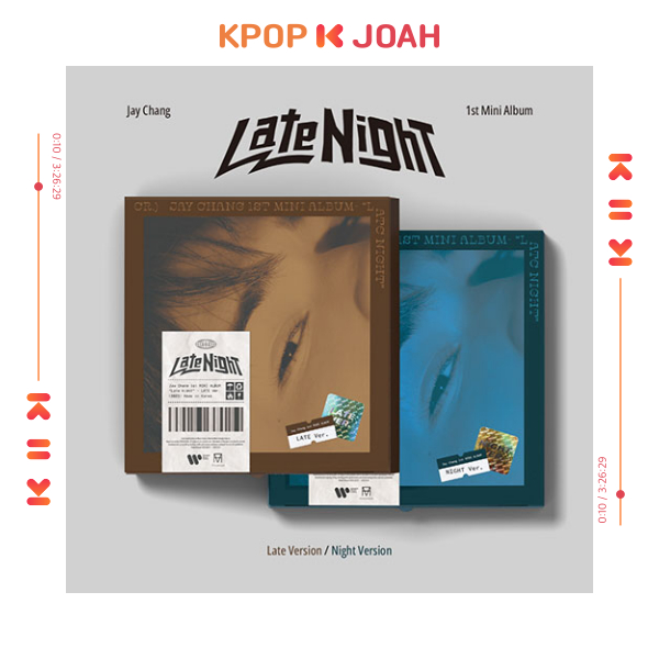 JAY CHANG [LATE NIGHT] 1st MINI ALBUM | Shopee Brasil