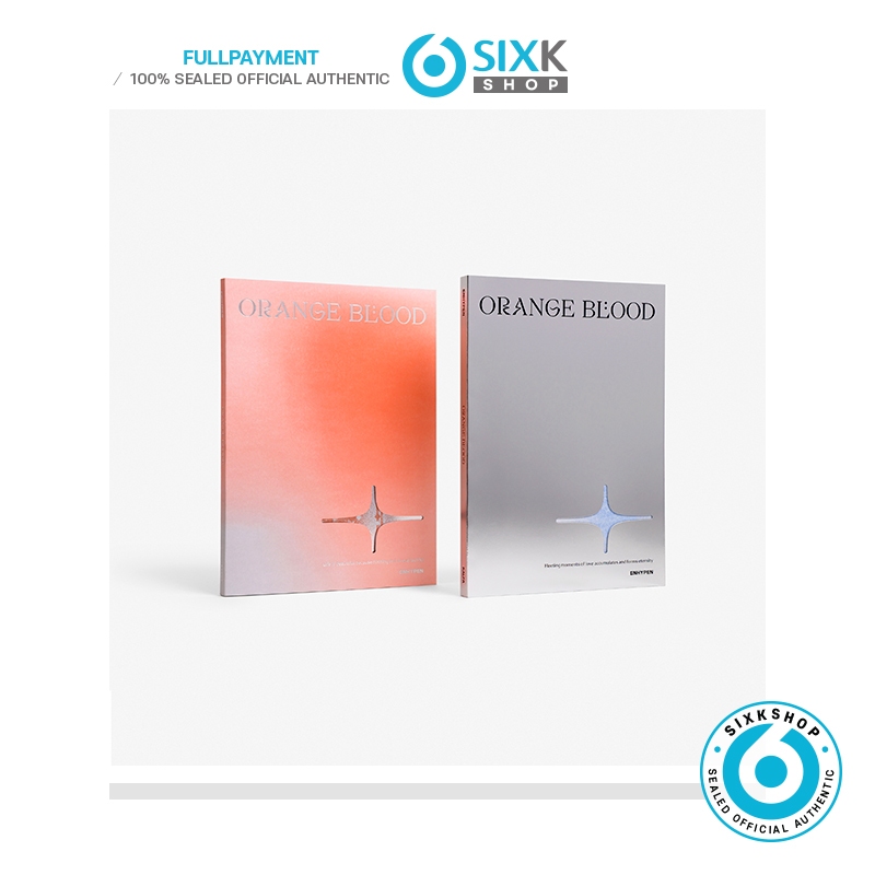 ENHYPEN 5th Mini Album ORANGE BLOOD | Shopee Brasil