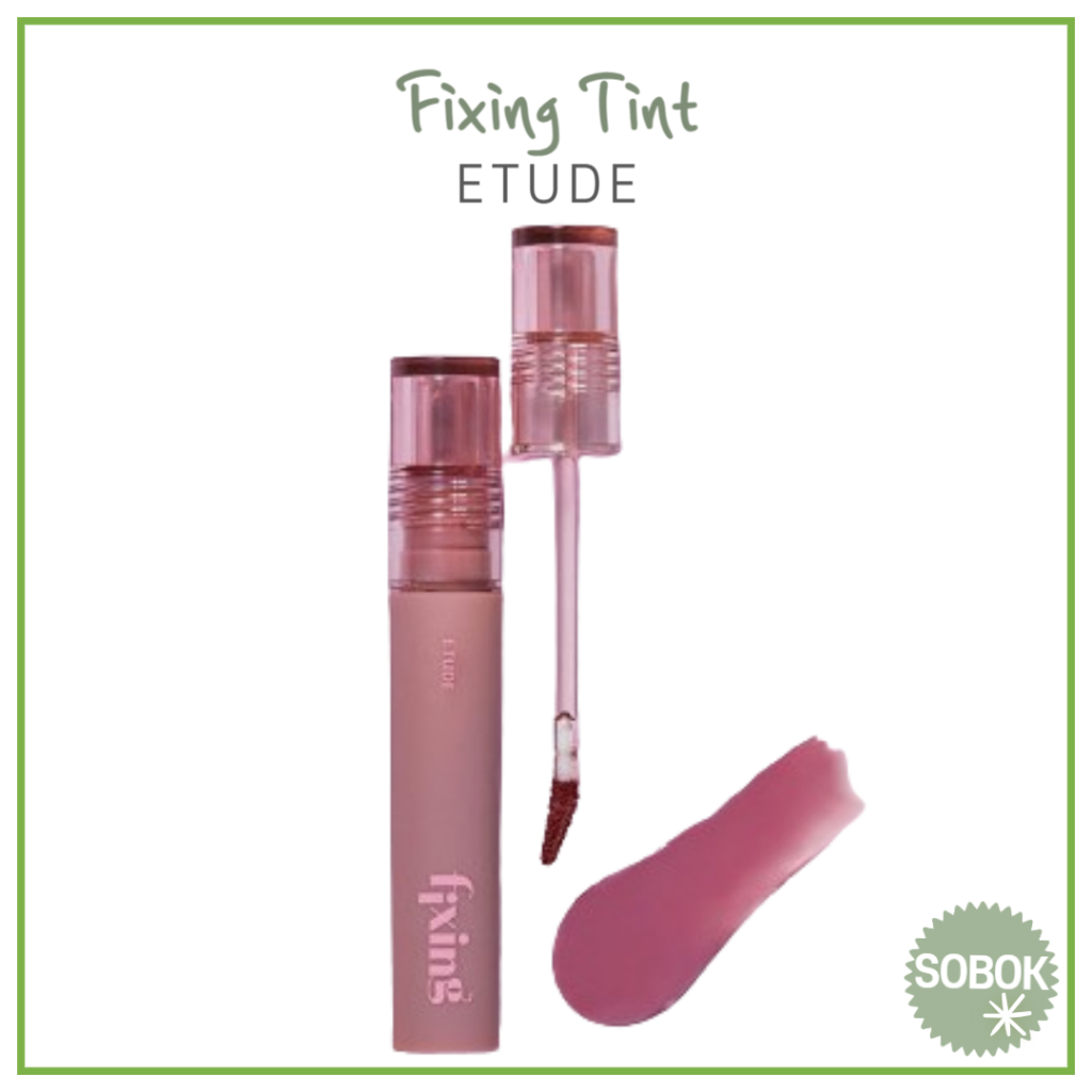 [ETUDE] Fixing Tint 18 Cores Matte Tint Cool Pink On Top | Shopee Brasil