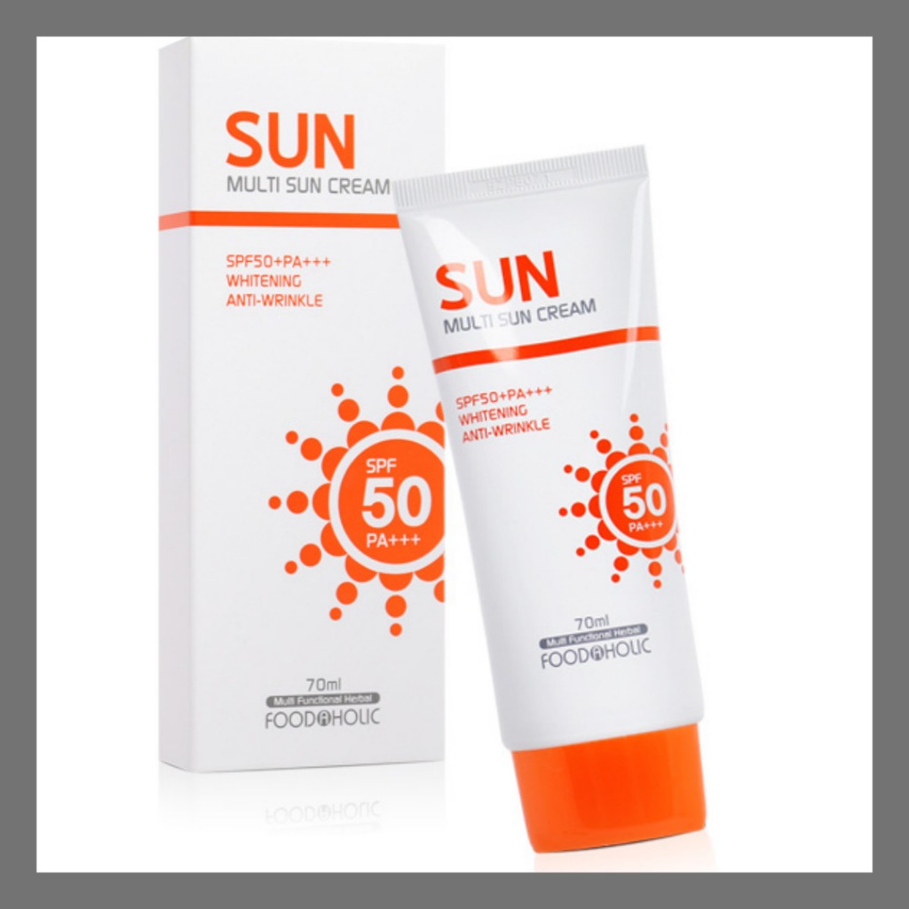 Creme Multisol FOODAHOLIC SPF50 + PA + | Shopee Brasil