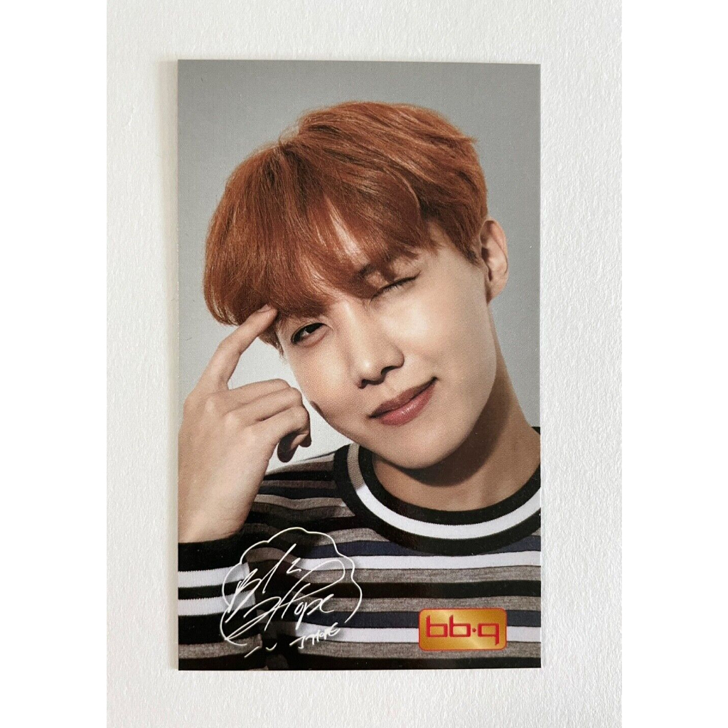 BTS Bangtan Boys BBQ Chicken Cartão Fotográfico Oficial Do-V Jimin ...