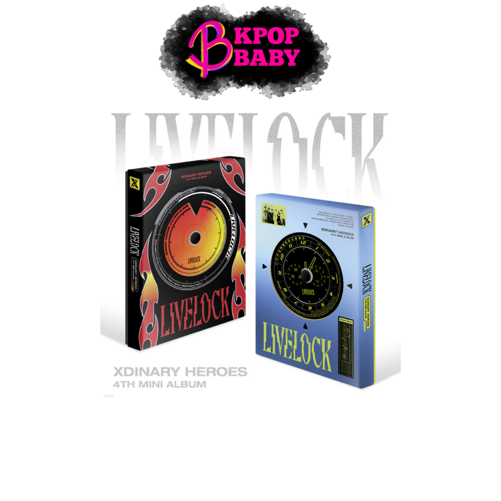 Xdinary Heroes [Livelock] 4th Mini Album (RANDOM) | Shopee Brasil