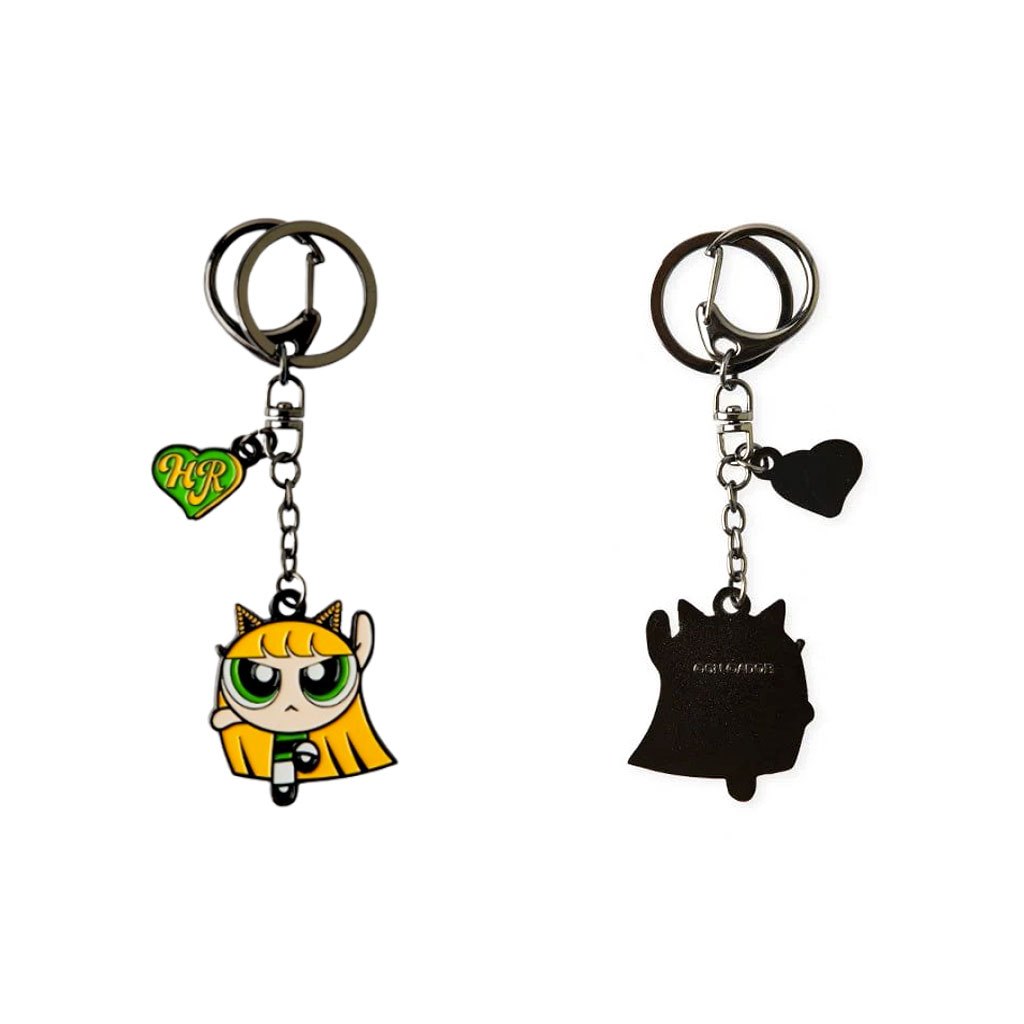 [O Powerpuff Girls x NewJeans Metal Keyring 6 Tipos/Haerin Hanni Minji ...