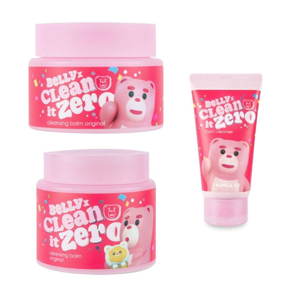 banila co x belly clean it zero cleansing balm/foam collaboration(100ml ...