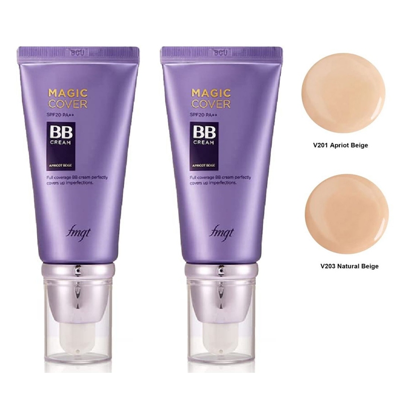 [THE FACE SHOP] Magic Cover BB Cream 45ml SPF20 PA++ / 2 Option | Shopee Brasil