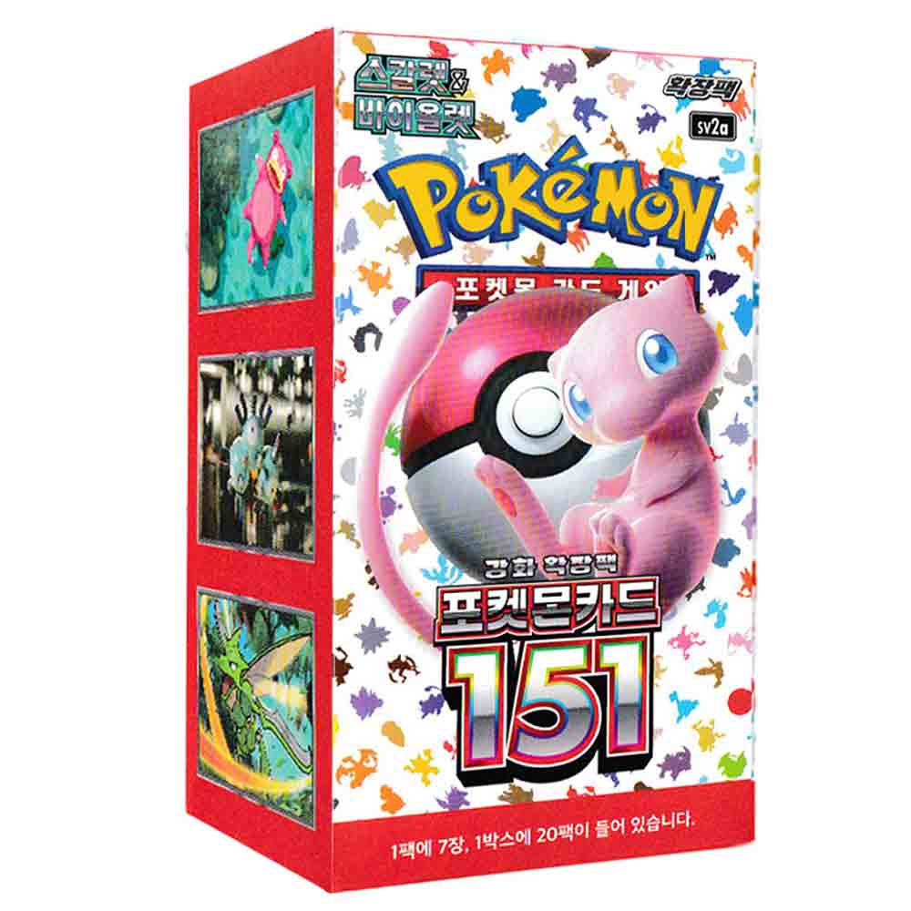 Cartão Pokemon Card 151 Em Cartas Coreanas | Shopee Brasil