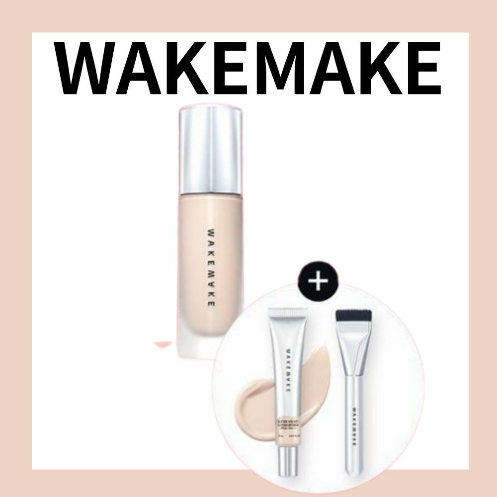 WAKEMAKE Water Velvet Cover Foundation (Item Único) | Shopee Brasil