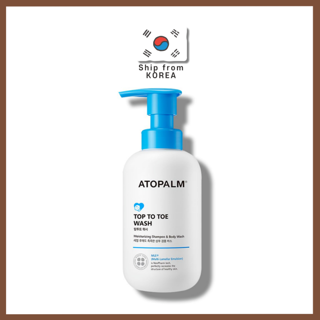 ATOPALM Top to Toe Baby Wash & Shampoo , Sem Sulfato , pH Balanceado ...