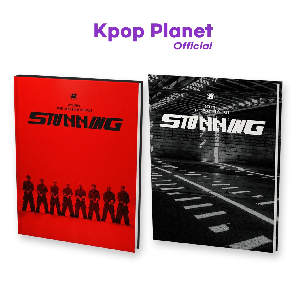 8TURN - 3rd Mini Album [ STUNNING ] | Shopee Brasil