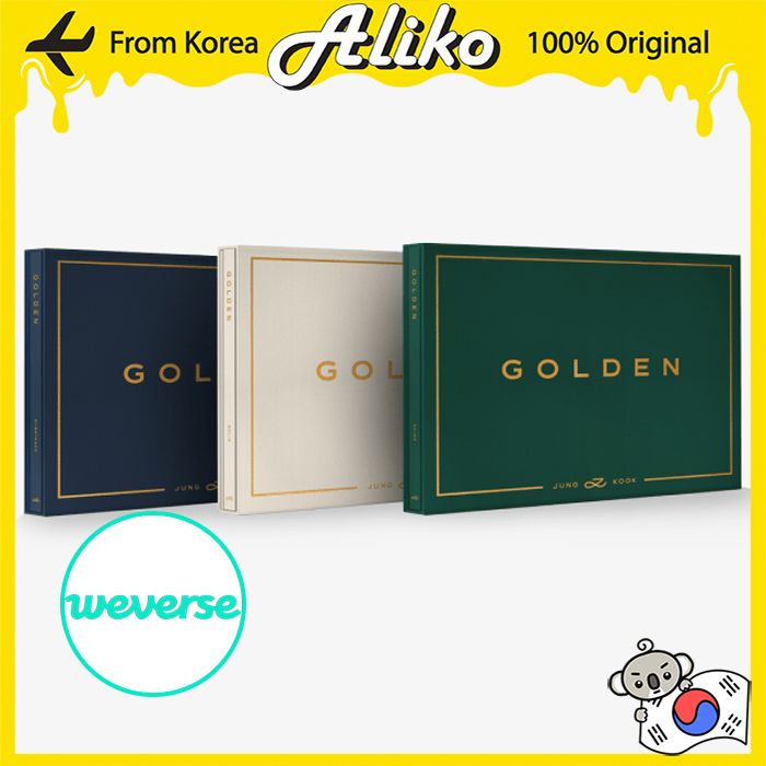 [BTS] JungKook (JK) Solo Album - GOLDEN (Photobook) - Faz a Boa!