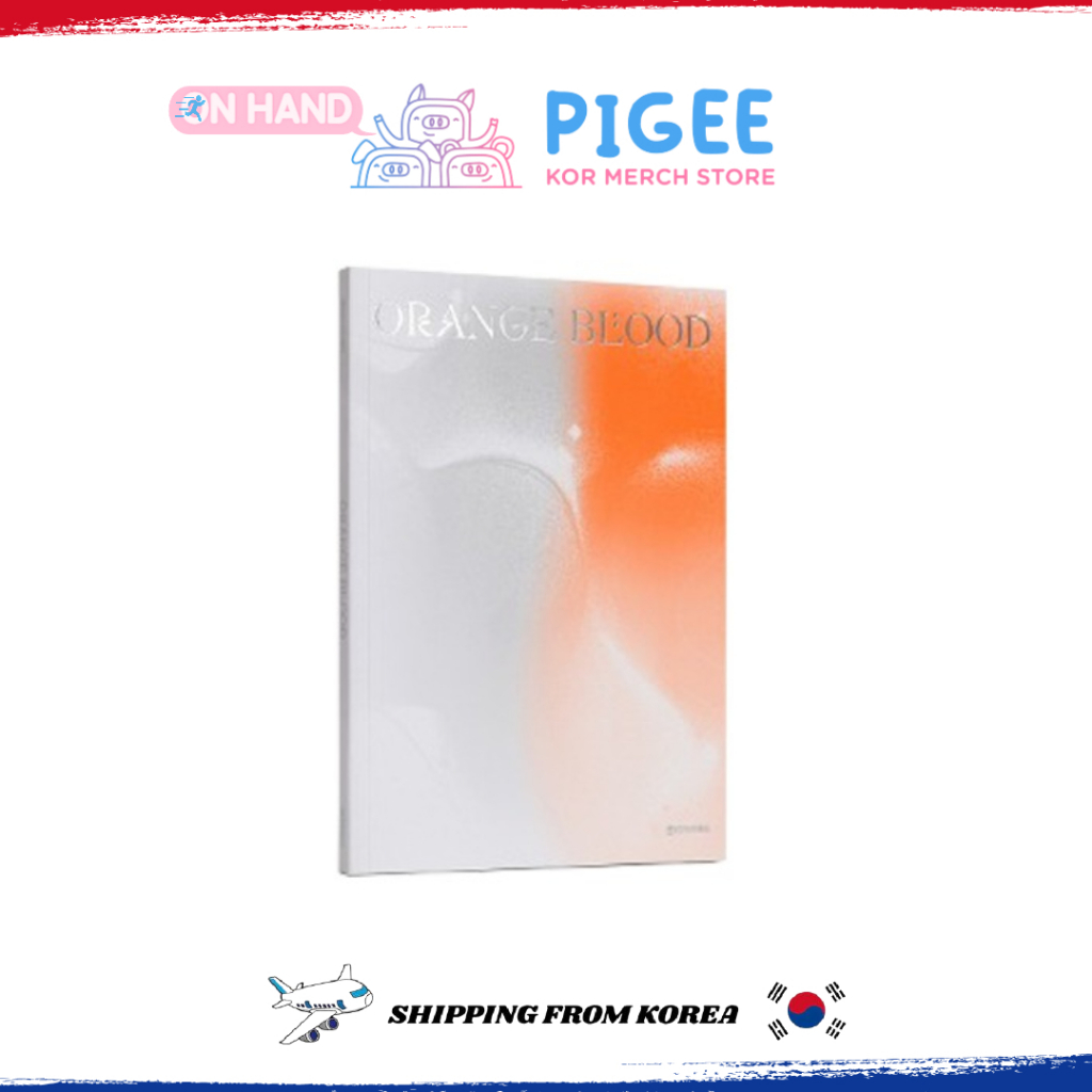 ENHYPEN - [ ORANGE BLOOD ] 5TH Mini Album ENGENE Ver | Shopee Brasil