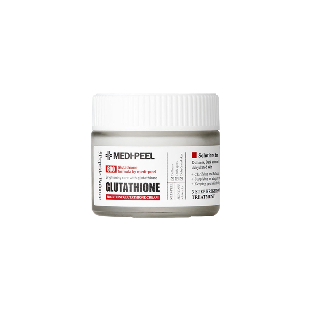 medi-peel bio intense glutathione 600 white cream 50ml | Shopee Brasil