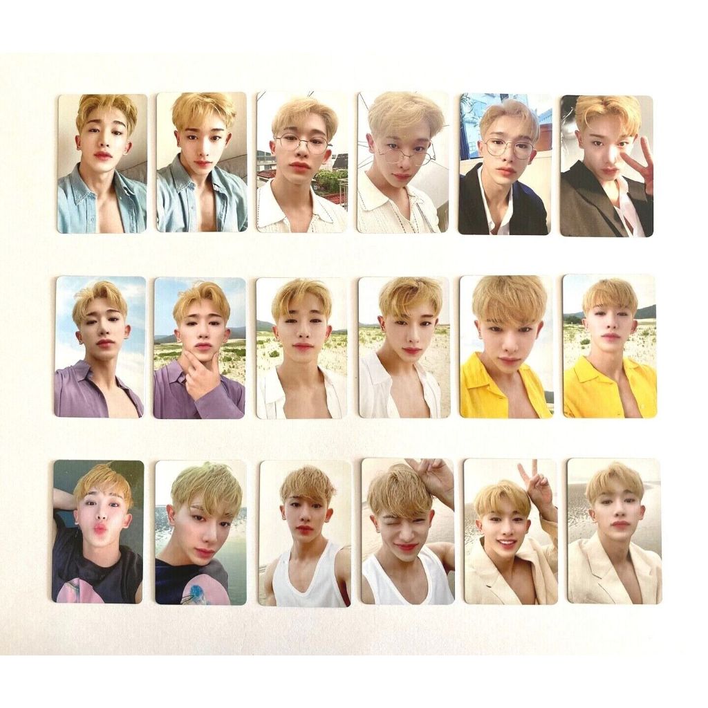 Sinônia De Amor MONSTA X Wonho (# 1) Direito Para Mim Cartão ...