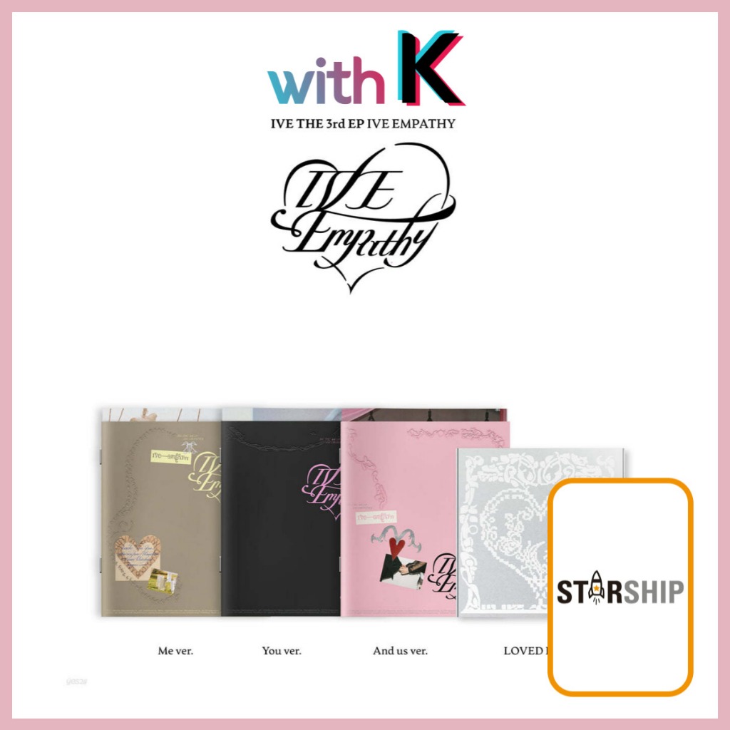 [Starship] IVE - IVE EMPATHY / 3rd EP Album | Shopee Brasil