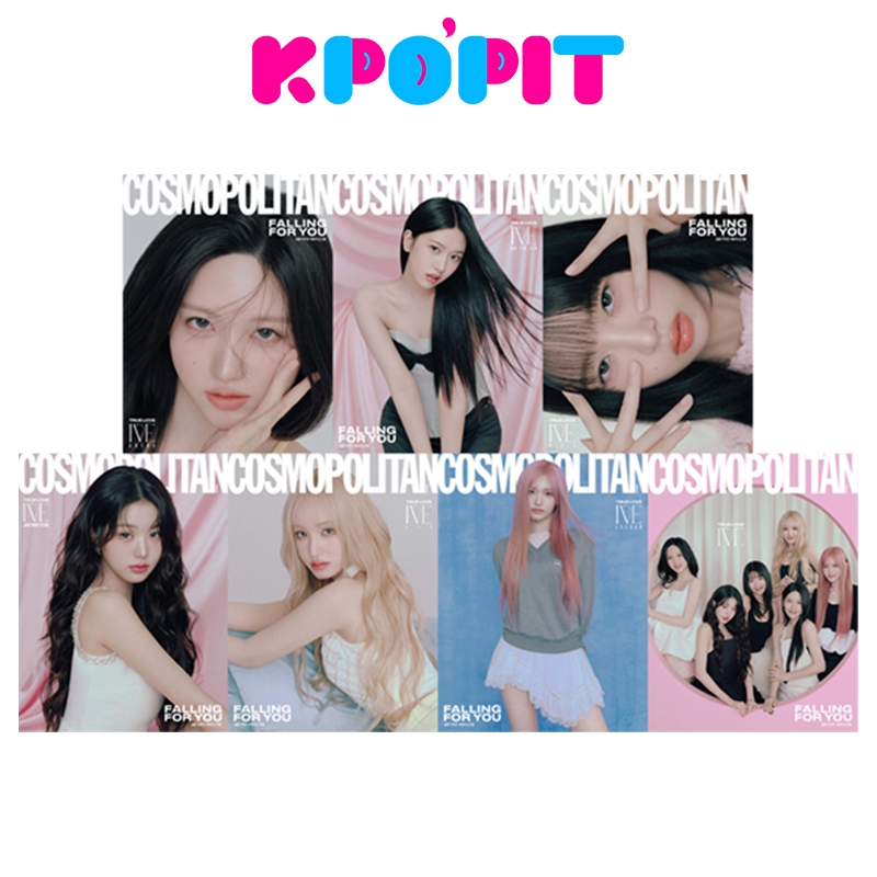 [Magazine] COSMOPOLITAN 2025.02 (Cover : IVE) | Shopee Brasil