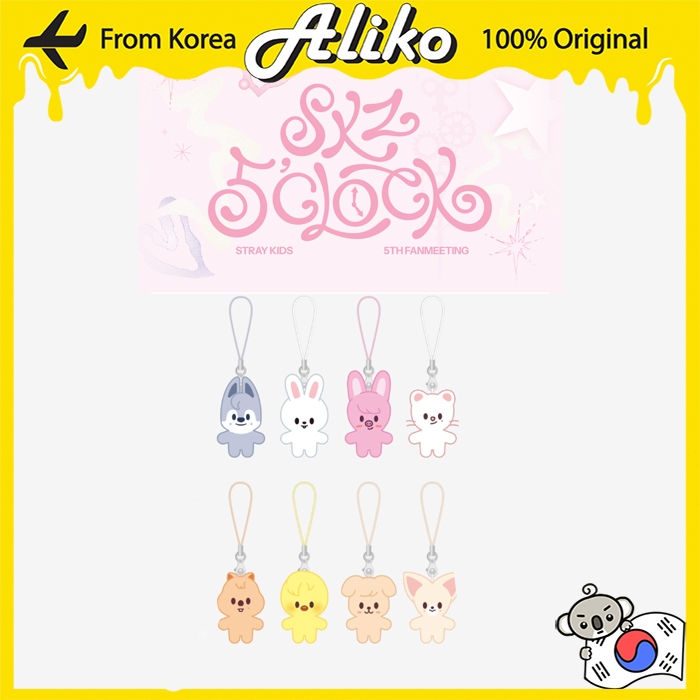 Stray Kids SKZOO KEYRING MICRO Ver. - SKZ 5'CLOCK | Shopee Brasil
