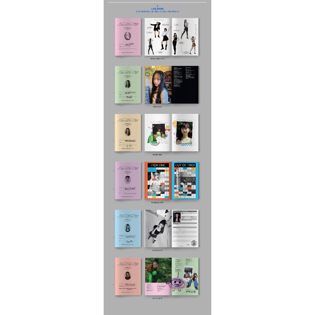 NEWJEANS - 1ST EP [ NEW JEANS ] Bluebook Ver. | Shopee Brasil